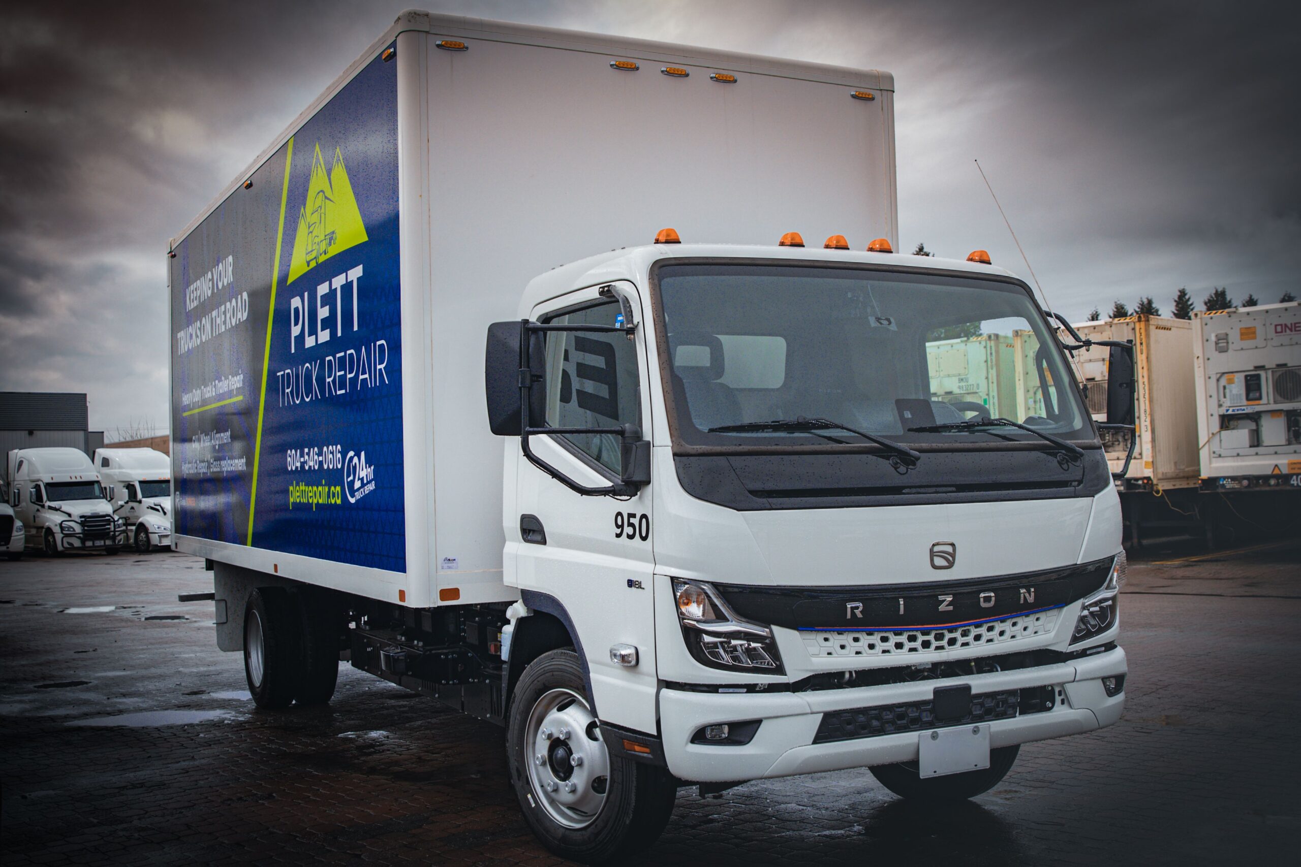 RIZON Expands B.C. Presence with Electric Truck Delivery to Plett Truck ...
